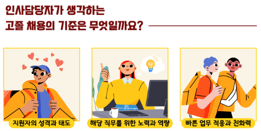 고졸 취업전략 고졸 채용의 기준