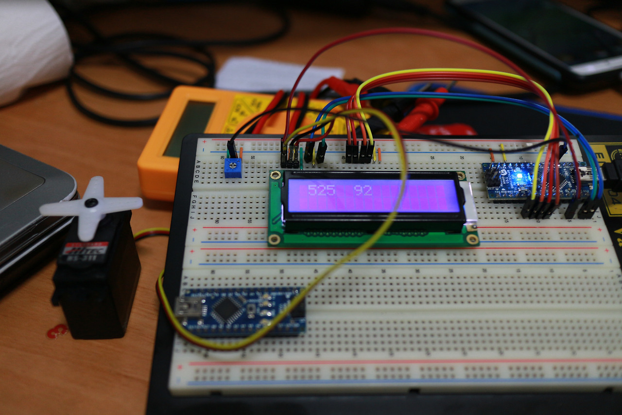 구차니의 잡동사니 모음 :: arduino servo / knob 예제 실행