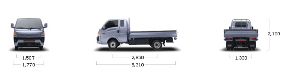 2025 BYD 1톤 전기트럭 T4K 가격ㅣ중국 전기차 트럭