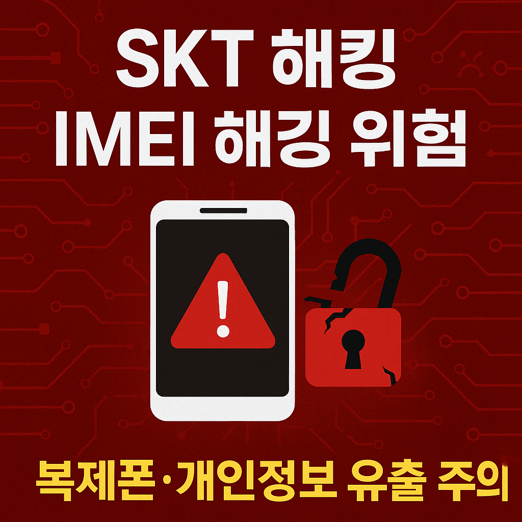 내 폰 디지털 주민등록증 IMEI, 털리면 끝장? 유출 위험부터 SKT 유심보호 한계는...