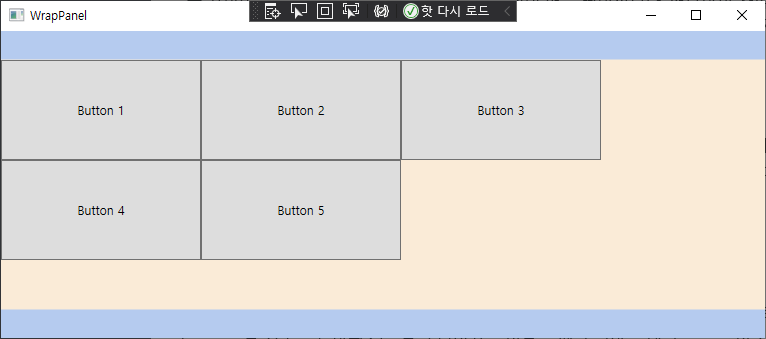 WPF Panel 종류