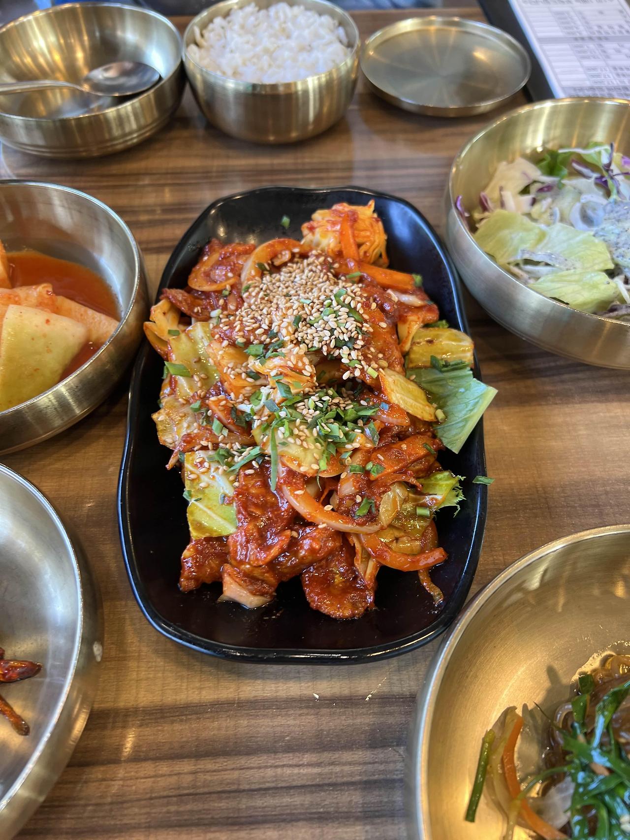 진관동 식당 산들애 건강밥상 북한산 은평 한옥마을 식당 주차