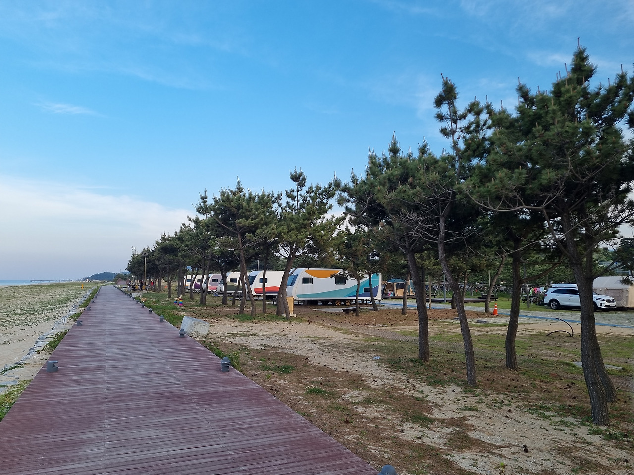 동해숙소추천 망상오토캠핑리조트 카라반 숙박