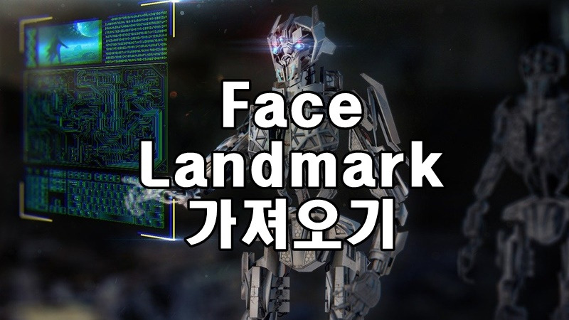 [Python] 파이썬으로 얼굴의 특징값(Face Landmark) 가져오기