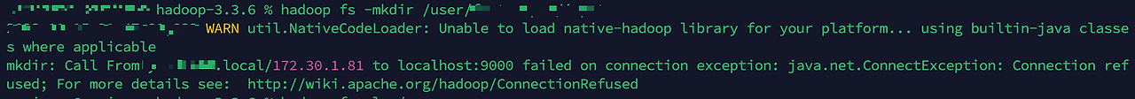 failed on connection exception: java.net.ConnectException: Connection refused 오류 해결방법 :: 개발하는 노비