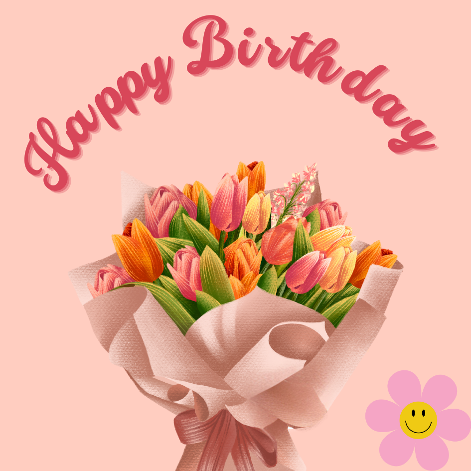 생일 축하 메세지 문구 이미지 꽃다발 문자 모음