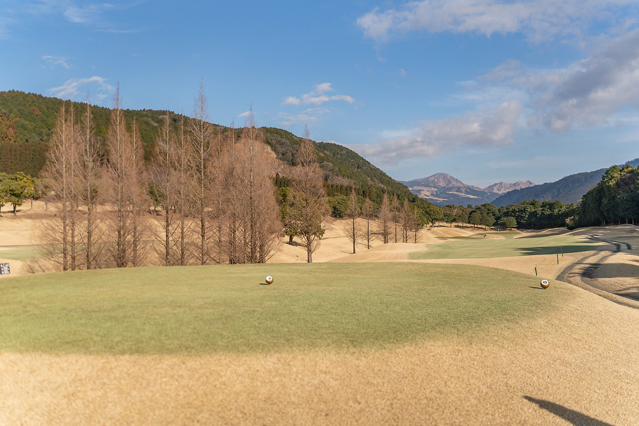 일본 골프여행 구마모토 아소오즈 골프 클럽(阿蘇大津ゴルフクラブ)