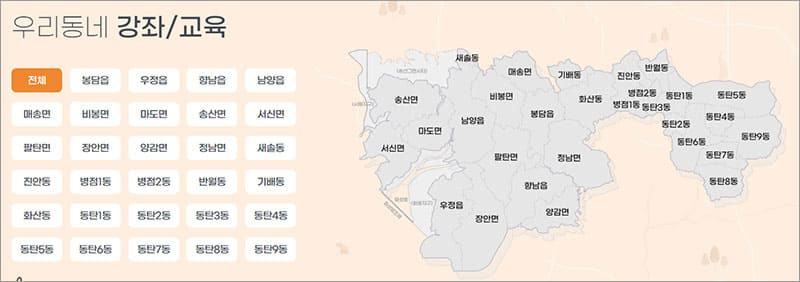 화성시 통합예약시스템 신청 방법 (yeyak.hscity.go.kr)