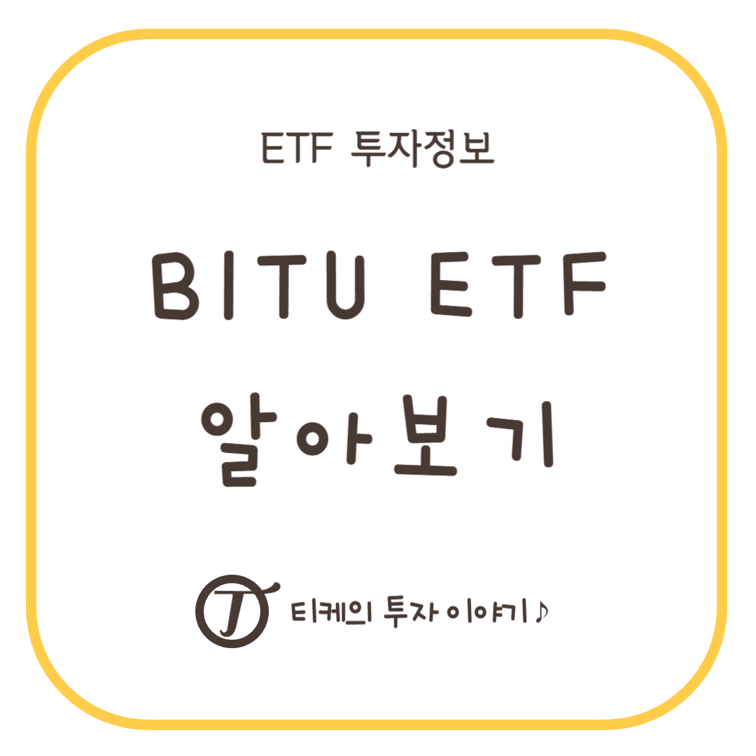 BITU ETF에 대해 알아보기 (BITX와 비교, 배당 정보 : 배당금, 배당일, 배당락일, 주가 전망)