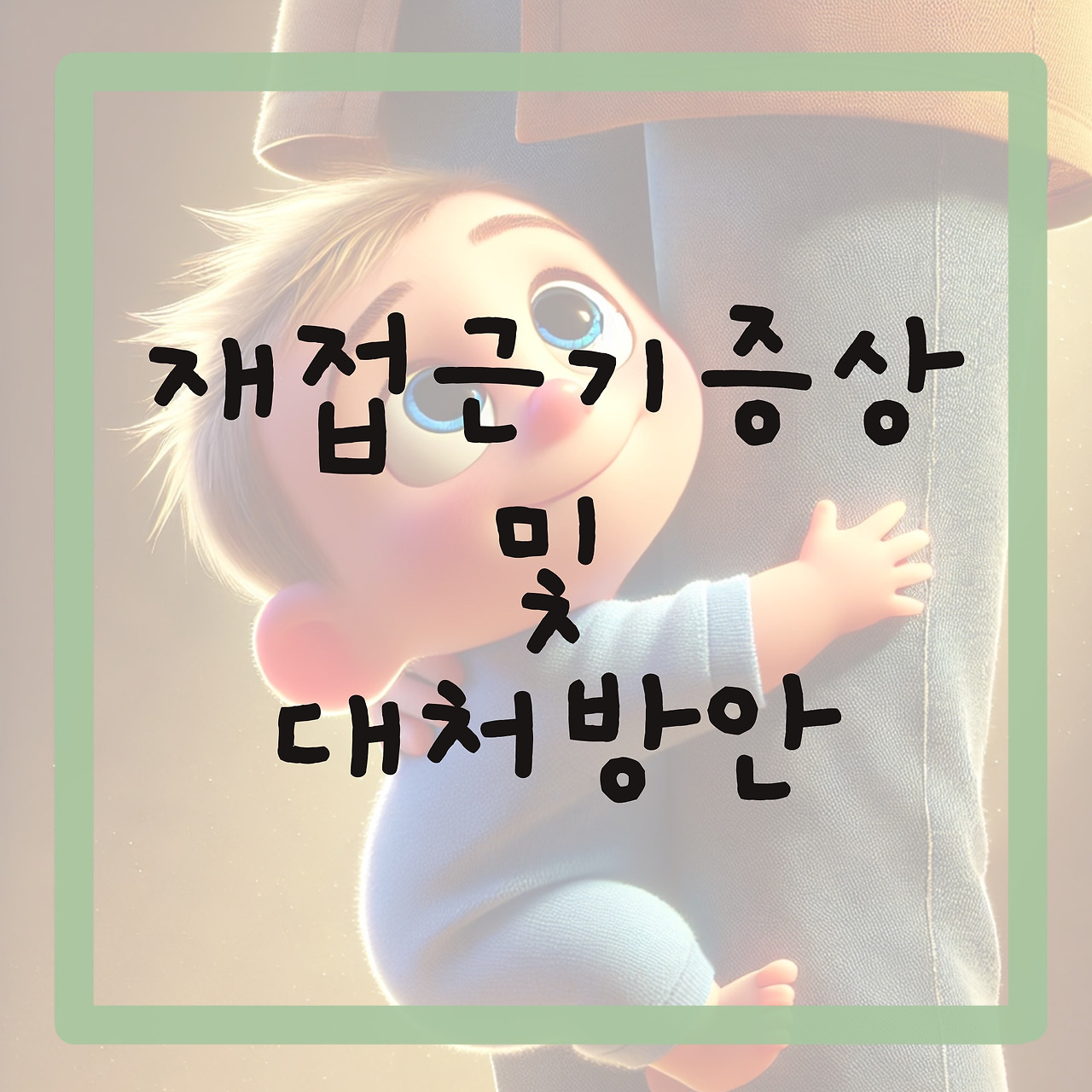 17개월 재접근기 시작 증상 및 대처방안