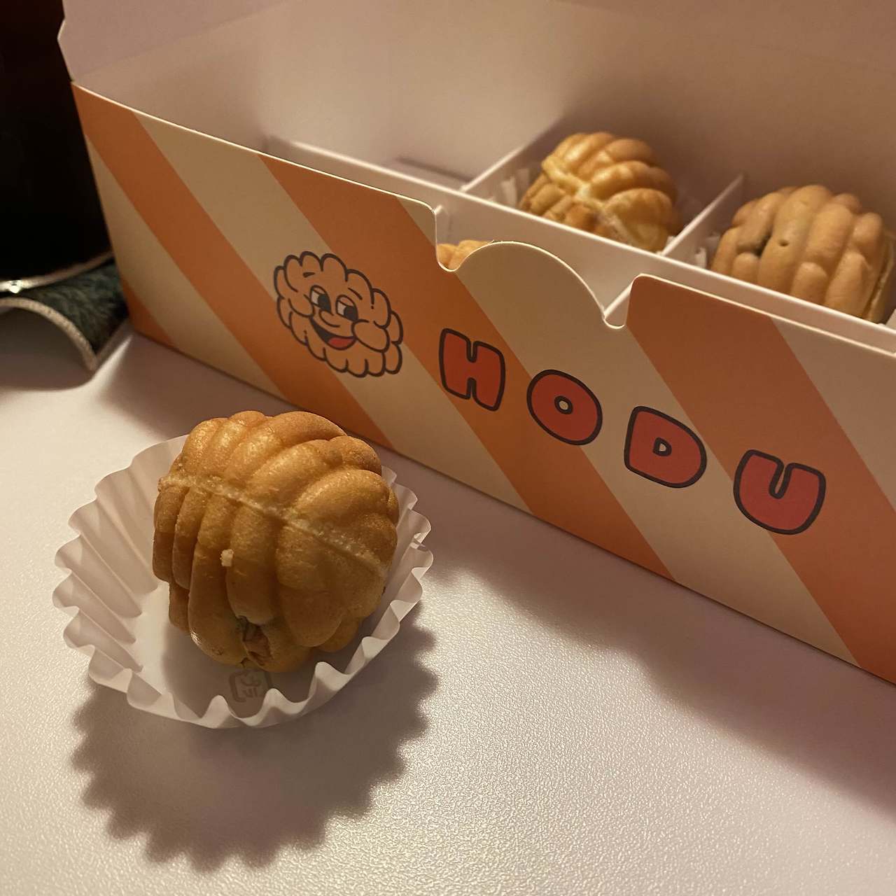 일본 오사카 호리에 호두과자, HODU