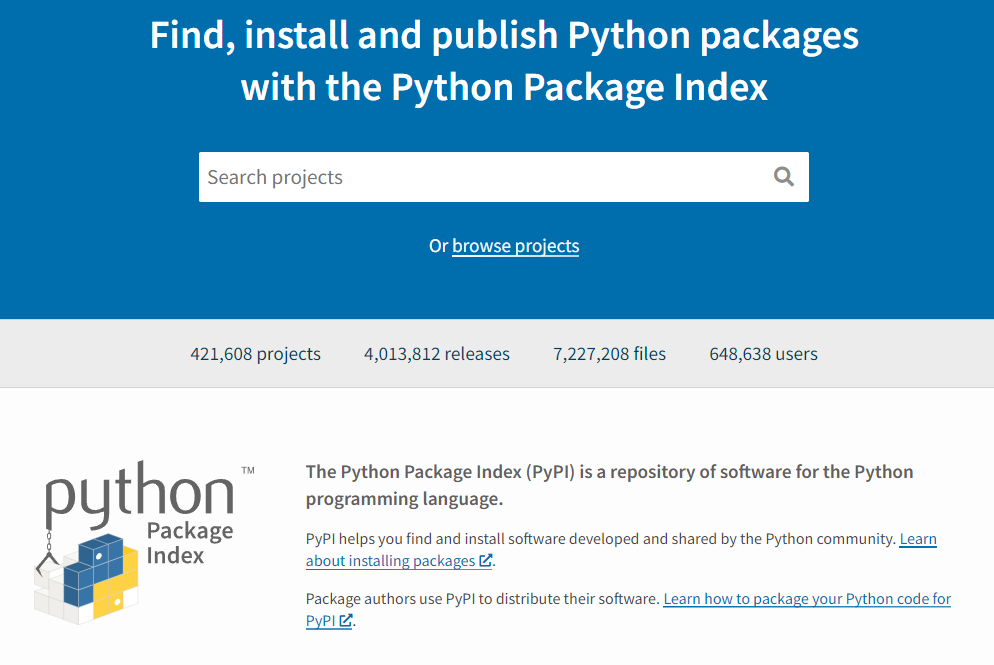 [python] Python Package Index (PyPI) : https://pypi.org/ — 긍정적 사고, 음식의 절제, 규칙적인 운동