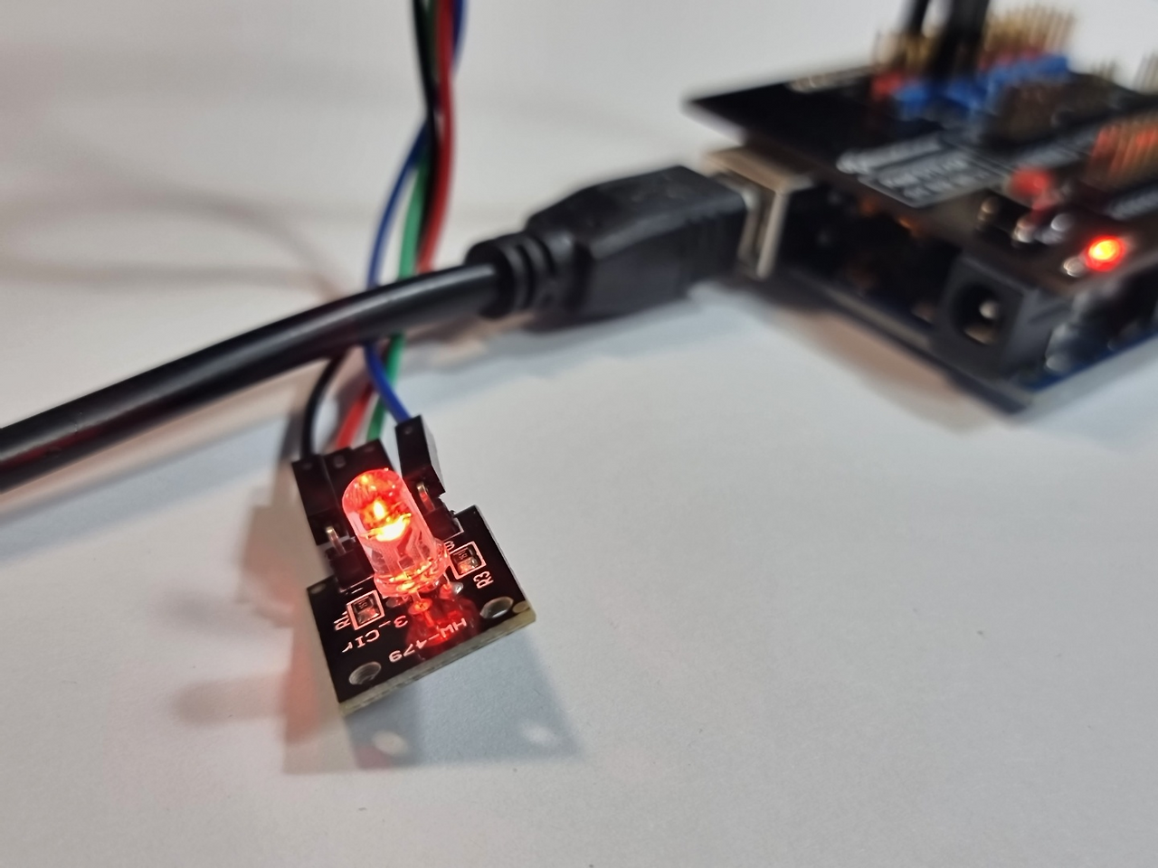 [엔트리x아두이노] RGB LED 제어하기 (HW-479)