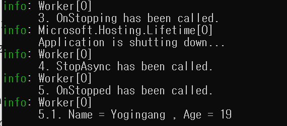DotNET Console Generic Host - Configuration (appsetting.json)