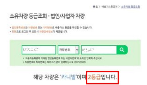 4등급 경유차 종류 알아보기