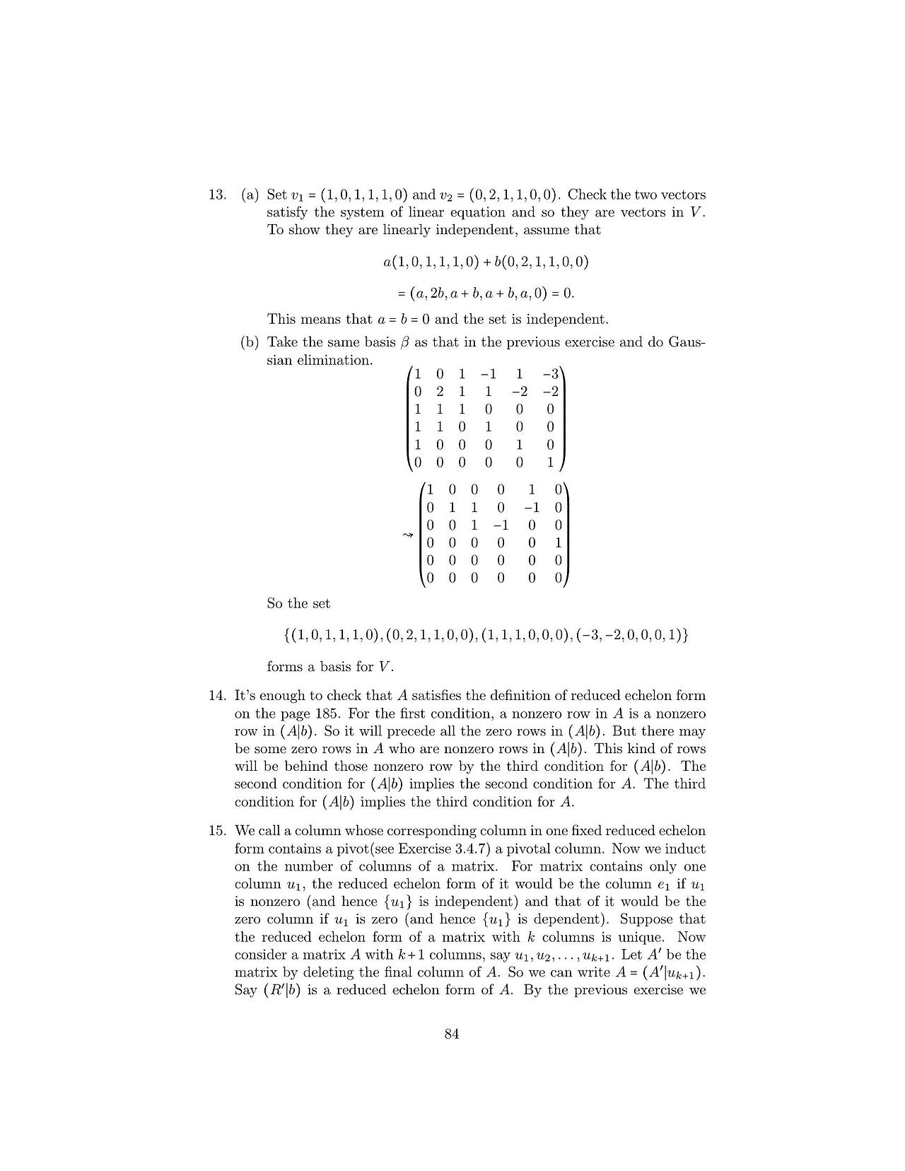 Solutions to Linear Algebra, Stephen H. Friedberg, Fourth Edition ...