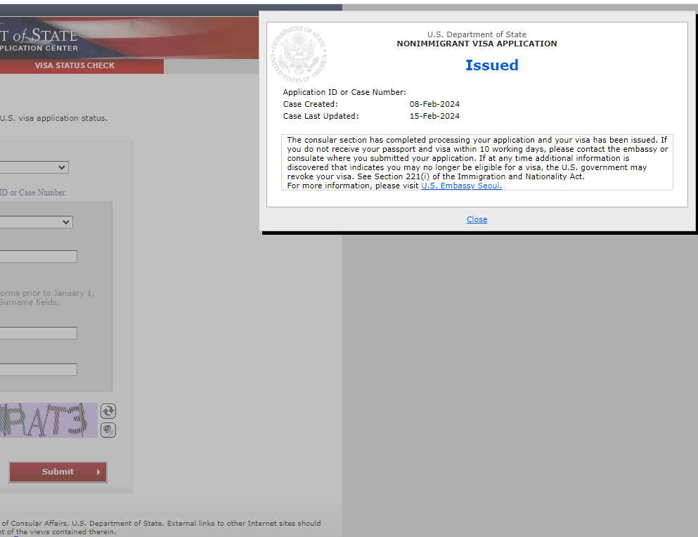 L1A 주재원 비자 인터뷰 그린레터 승인 후기