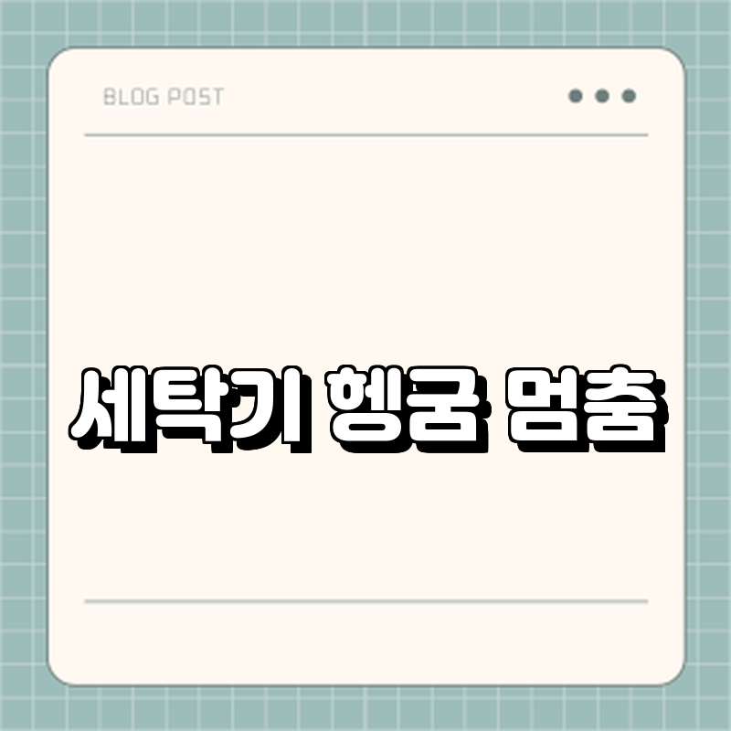 세탁기 헹굼 멈춤 10kg 드럼 일반 통돌이 렌탈 통세척 추천 삼성 엘지lg 후기 총정리
