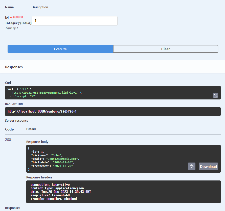 MySQL 테스트를 위한 SNS서비스 회원정보 조회 :: WOO L' Techlog