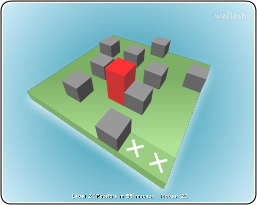 Rolling Block Mazes - 플래시게임 | 와플래시 아카이브