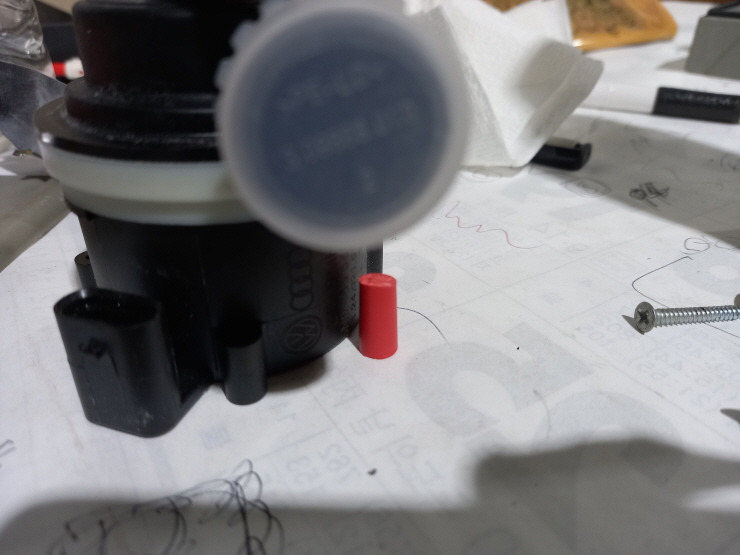 냉각수 보조워터펌프 = 쿨런트펌프 (coolant pump 2) P261A