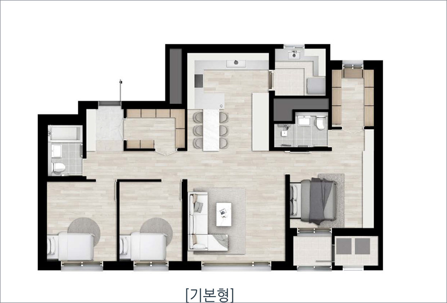 전주 효자동 코오롱하늘채 아파트 주택홍보관