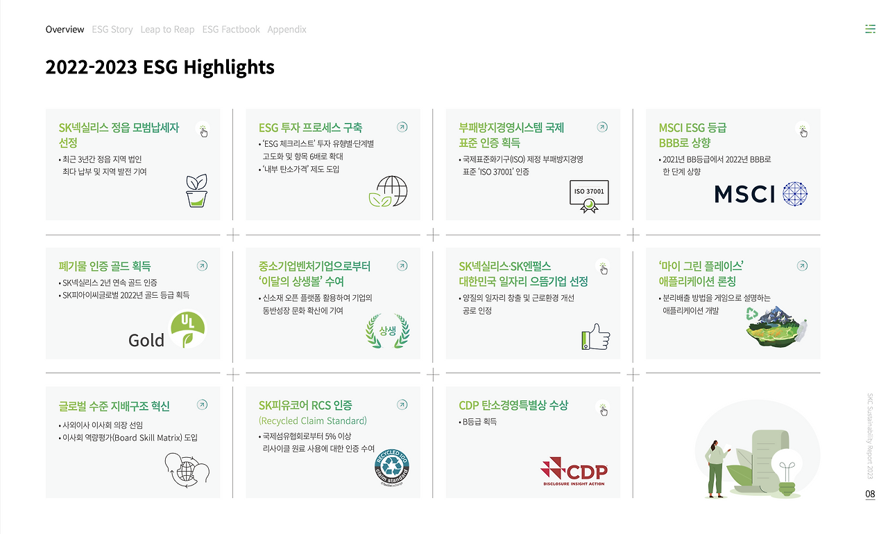 SKC ESG 경영 직무의 A to Z를 알려줄게! 낮(SKC)가리는 직무 인터뷰🔍