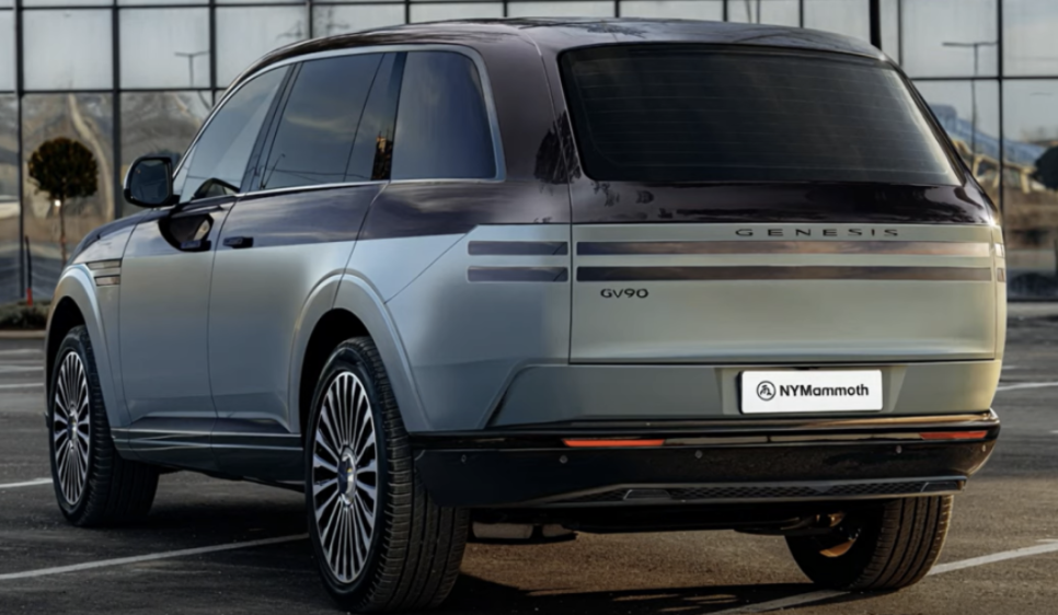 제네시스 GV90 스펙 실내 사양 가격까지 공개된 모든 것
