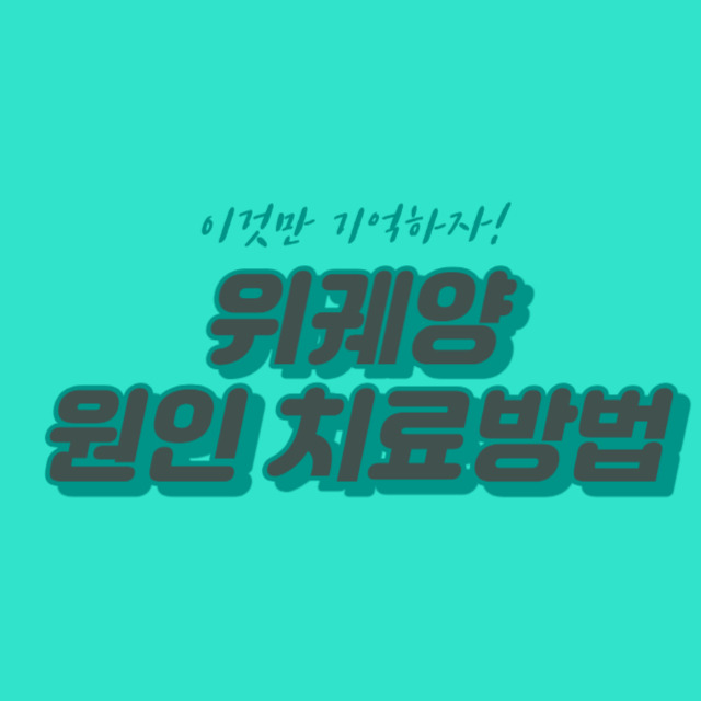 위궤양 위암 발전 가능성 원인 효과적인 예방 치료 방법은