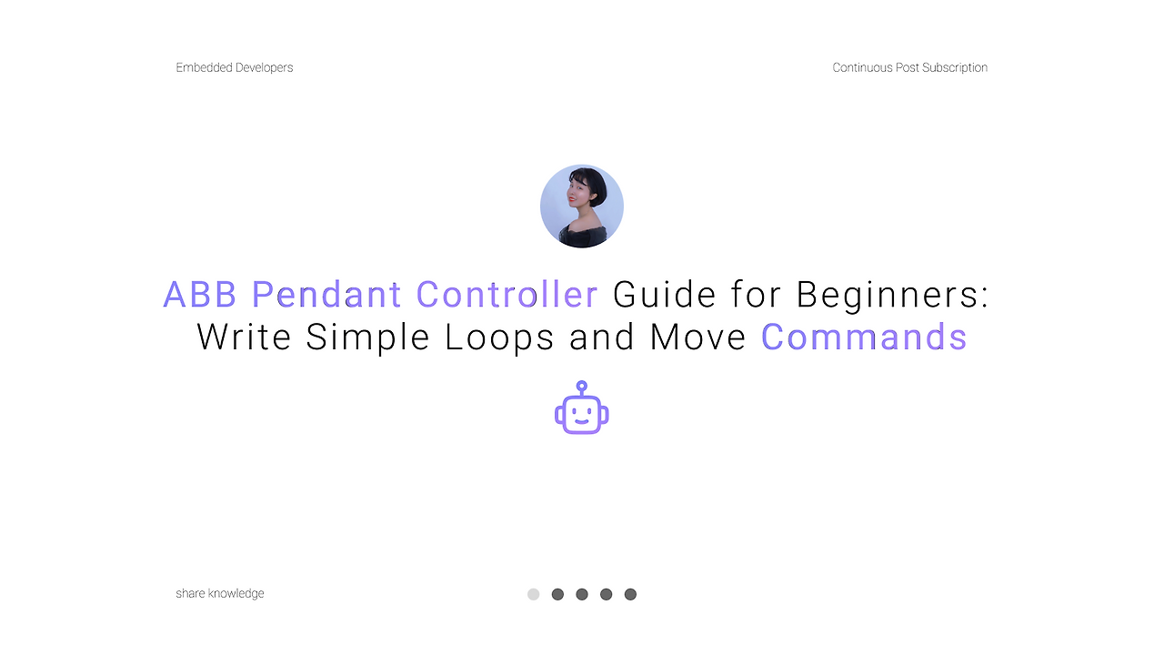 쉽게 배우는 ABB 팬던트 컨트롤러: MoveL 및 Offs 함수 사용법 / 초보자를 위한 ABB 팬던트 컨트롤러 가이드: 간단한 루프와 이동 명령 작성