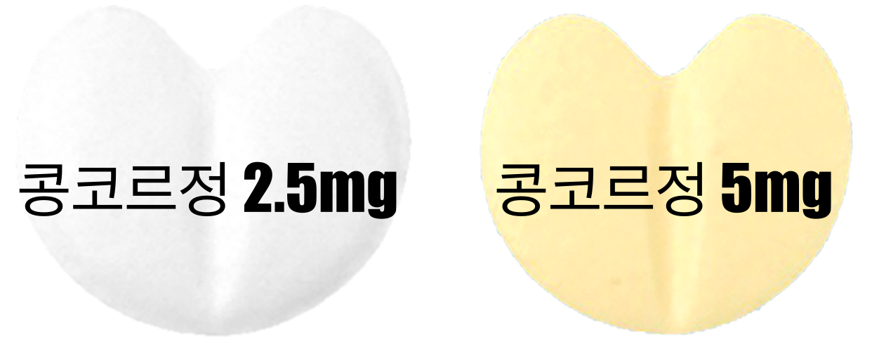 콩코르정 25mg 5mg 딜라트렌정 네비레트정 효능효과 부작용 어떤 사람에게 특히 효과가 있을까