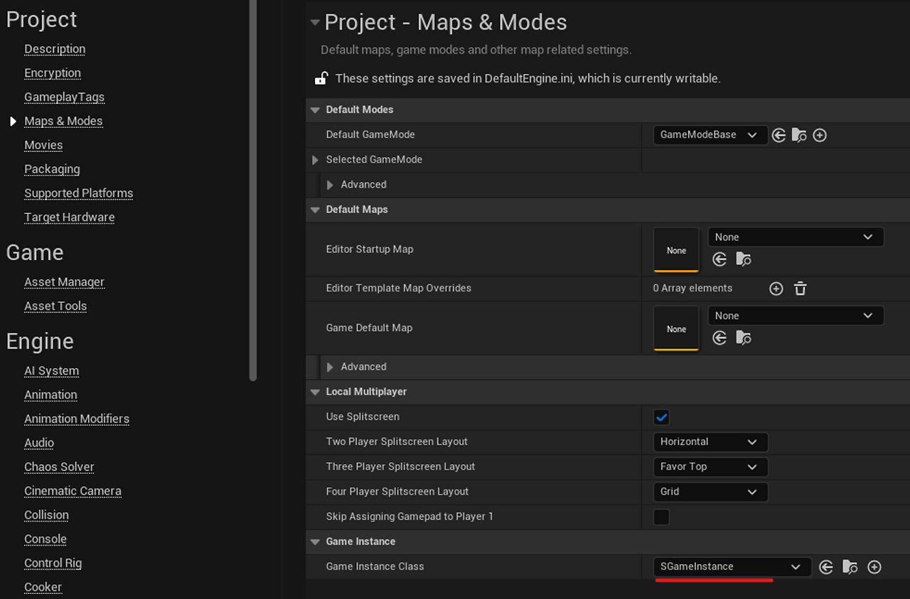 [Unreal] singleton UGameInstance와 interface의 활용 예시