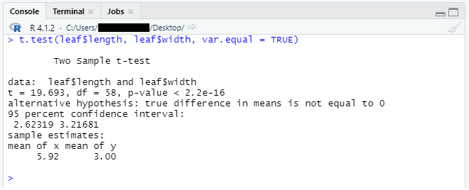 [R Studio] 두 집단의 평균 비교(단일표본 t-test, t-test)