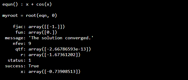 파이썬 SciPy Optimizer
