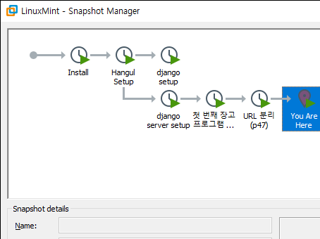 VMware의 Snapshot Manager