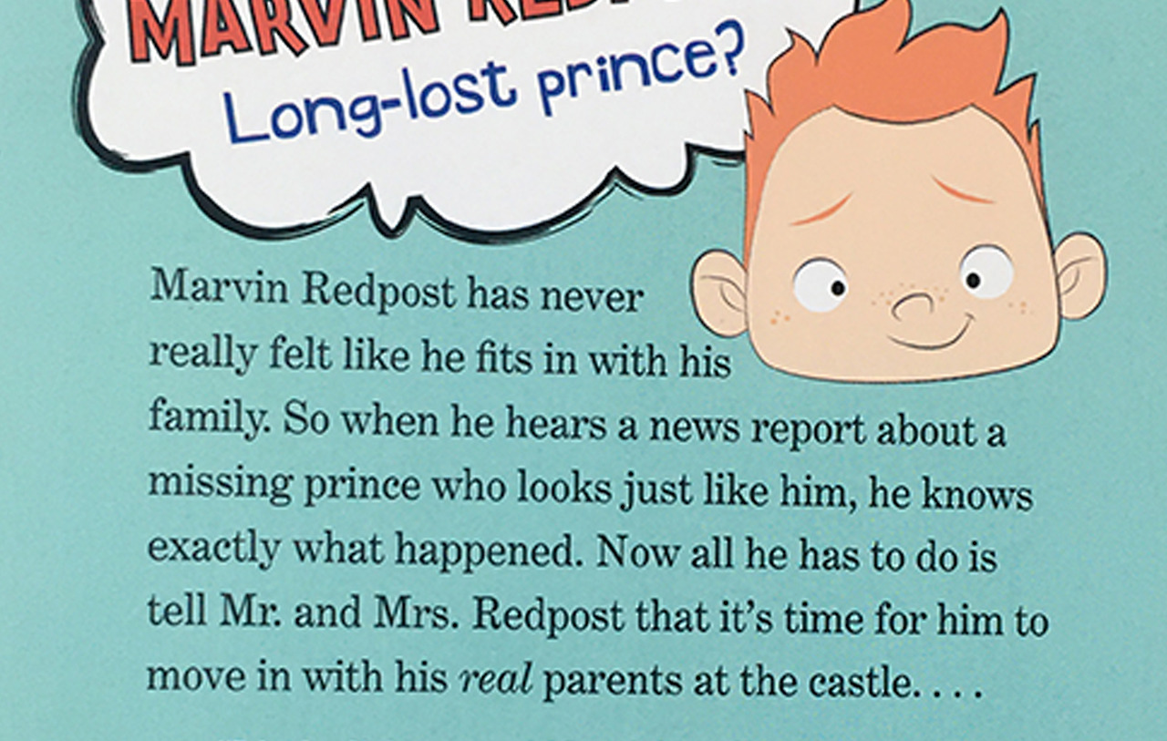 Marvin Redpost - Kidnapped at birth? 독서리뷰