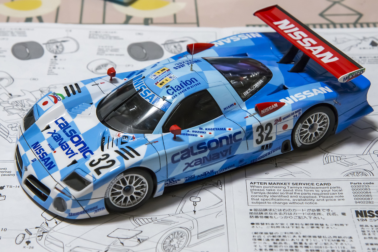 [Tamiya] Nissan R390 GT1 LM - Part 4/4