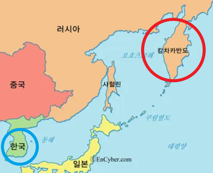러시아 화산 폭발 위치 캄차카는 어디 불의고리는 무엇