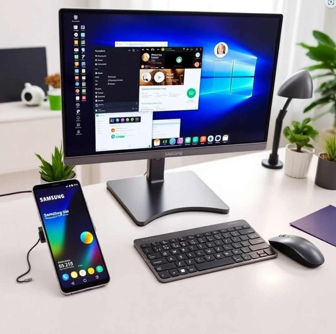 삼성폰 Dex 모드로 스마트폰을 Pc처럼 활용하는 방법