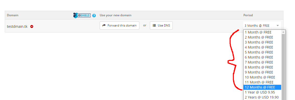 무료로 도메인 발급하여 내 사이트에 적용하기 (Freenom 사용방법), Freenom Not Available 문제 해결방법 :: 안산드레아스