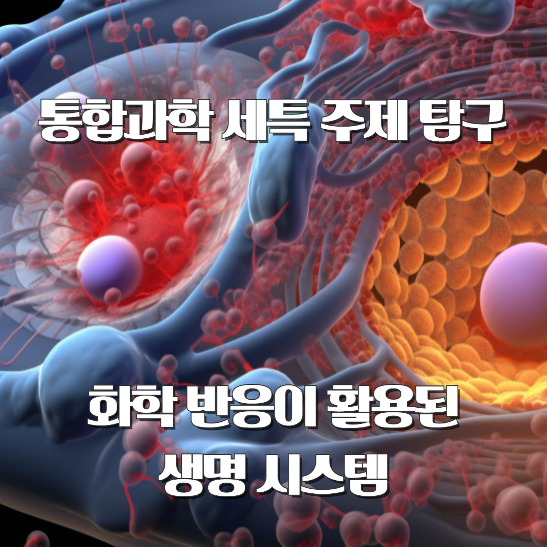의학 생명 통합과학 세특 주제 탐구 화학 반응이 활용된 생명 시스템