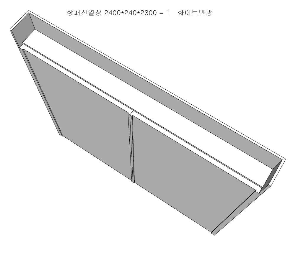상패진열장2400 240 2300상패진열장전시장진열잠샘플장