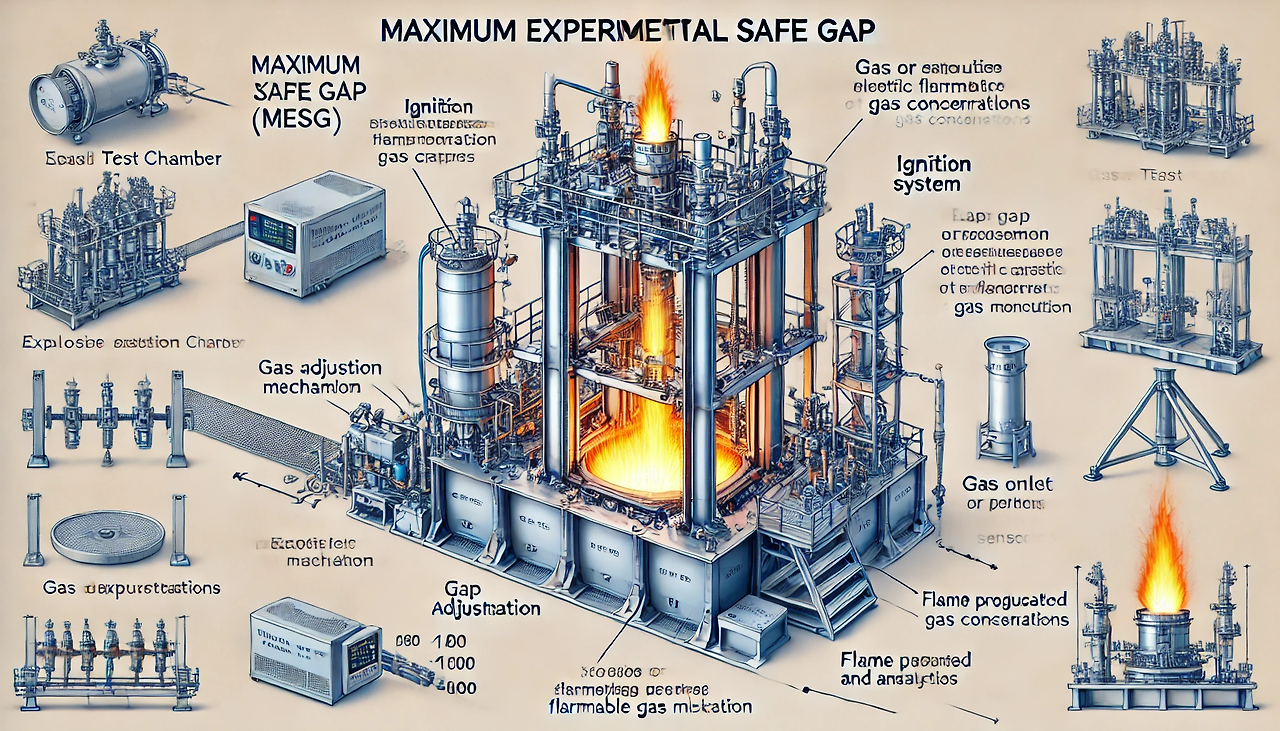 화염일주거리 (Maximum Experimental Safe Gap)