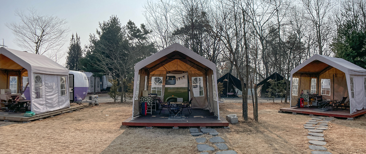 강화캠핑파크 강화도 카라반・글램핑 후기
