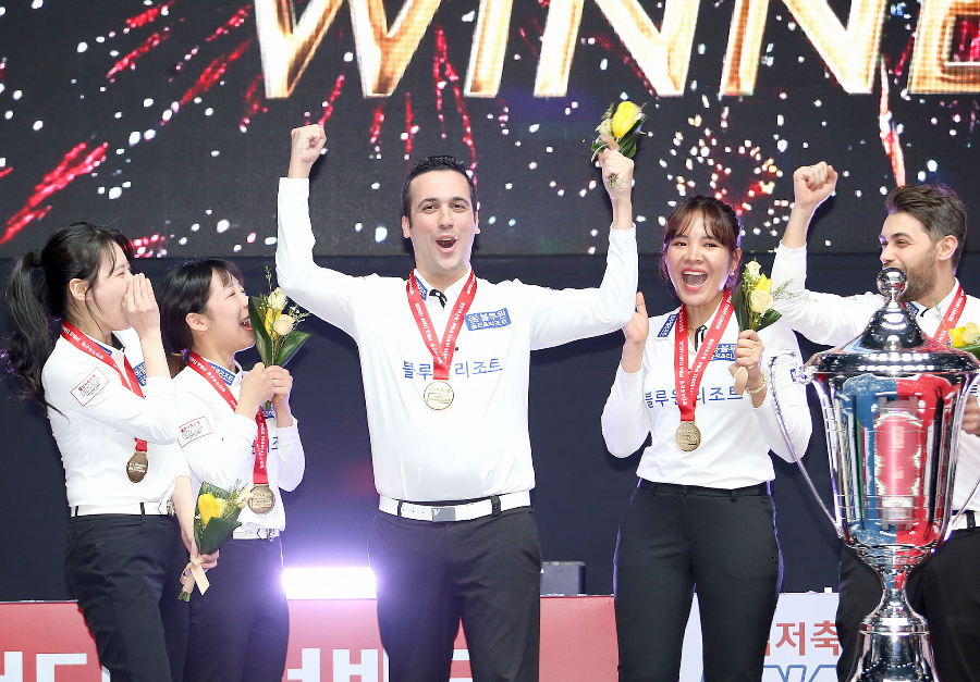 웰컴저축은행 Pba 팀리그 포스트 시즌 2023 결승전 경기결과 블루원리조트 프로당구팀 우승