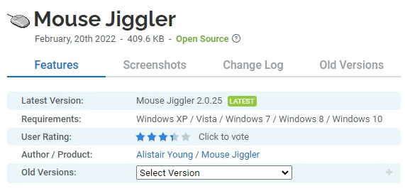 Mouse Jiggler 무료 다운로드