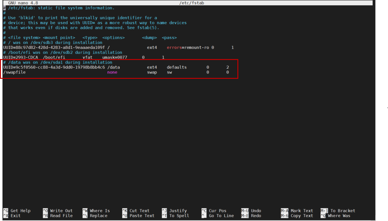 서버 emergency mode 해결하기
