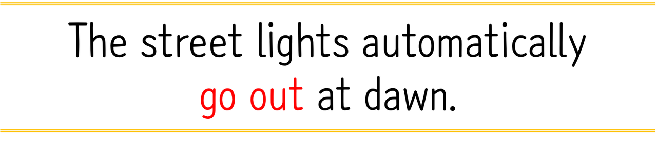 go out 의 4가지 의미 완벽정리