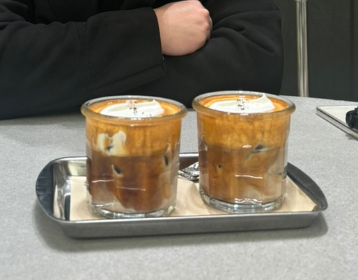 대전 신세계백화점 카페 태양커피 아인슈페너 맛집