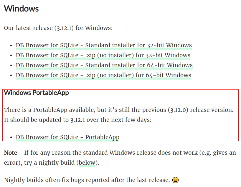 파이썬 SQLite Database Browser Portable 다운 및 파이썬 연동 - 공부하는 도비